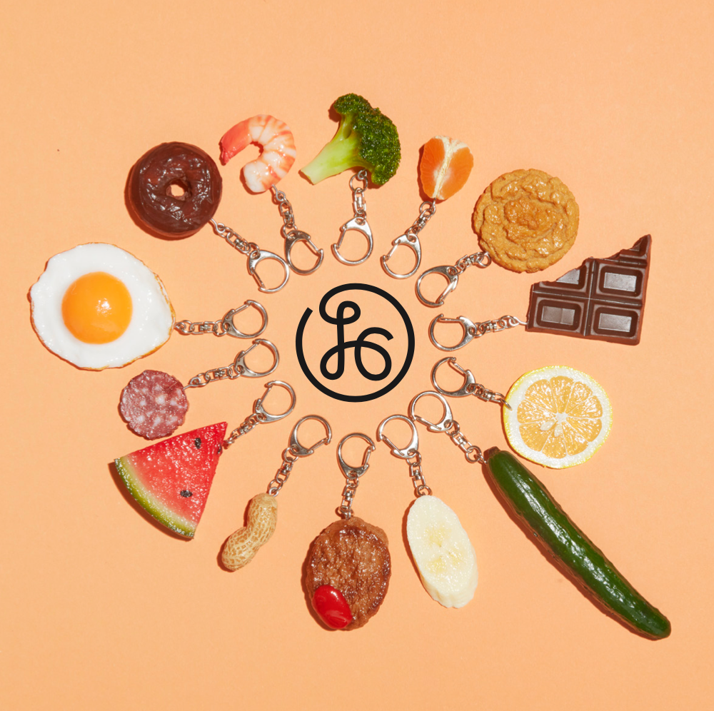 oishy | handmade food keychains